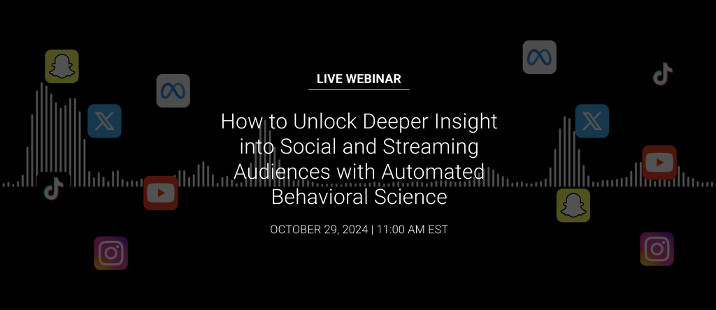 How to Unlock Deeper Insight into Social and Streaming Audiences with ...
